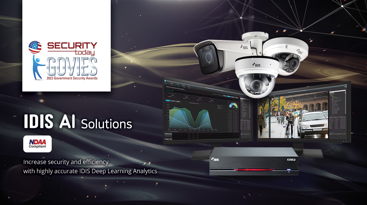 IDIS | IDIS VIDEO TECH IS RECOGNIZED BY PRESTIGIOUS GOVERNMENT SECURITY AWARDS