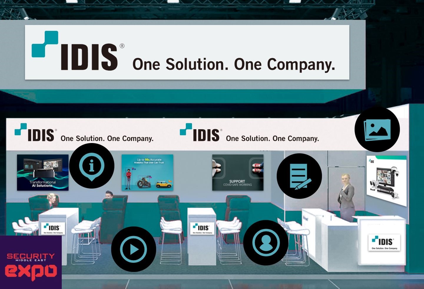 IDIS | IDIS SHOWCASES LATEST SOLUTIONS AT INTERACTIVE MIDDLE EAST EXPO