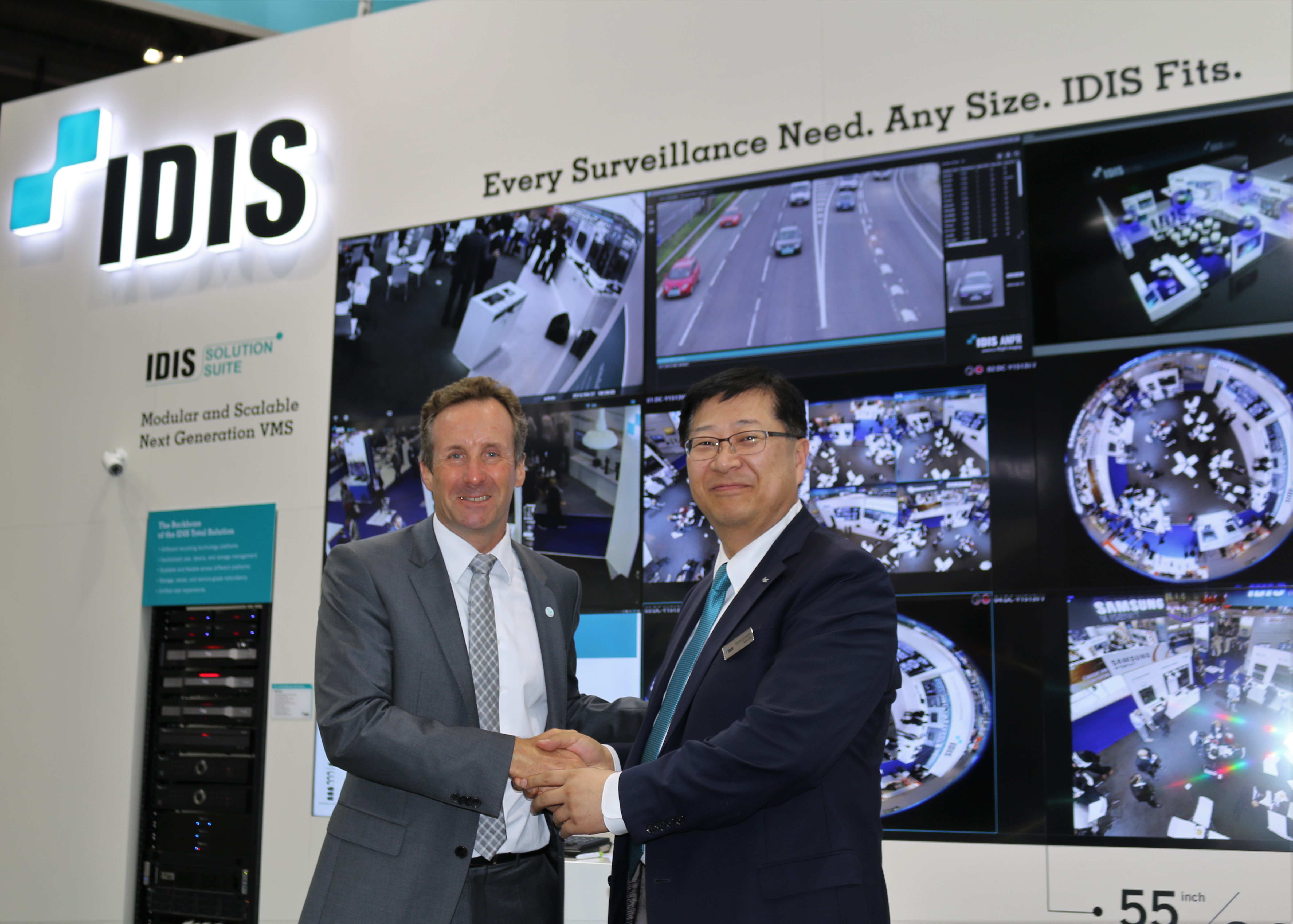 IDIS | IDIS AND VIDEOR SIGN DISTRIBUTION AGREEMENT AT IFSEC